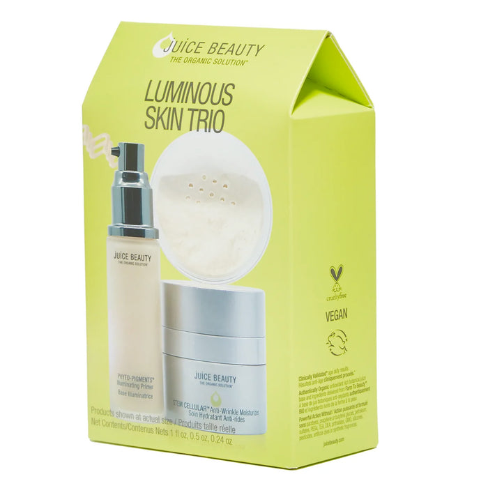 Organic Ingredients Luminous Skin Trio | Juice Beauty